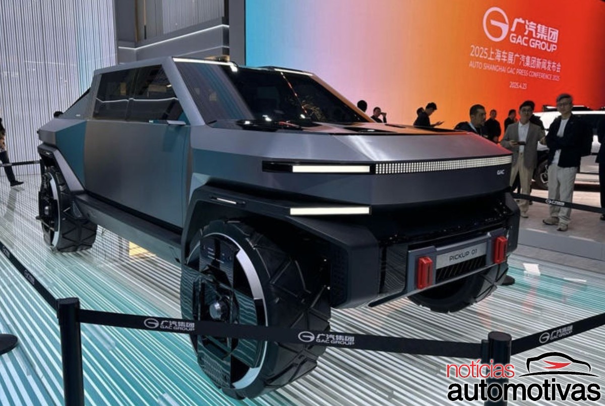 GAC Pickup 01: A Tesla Cybertruck da China já está pronta, e acaba de ...